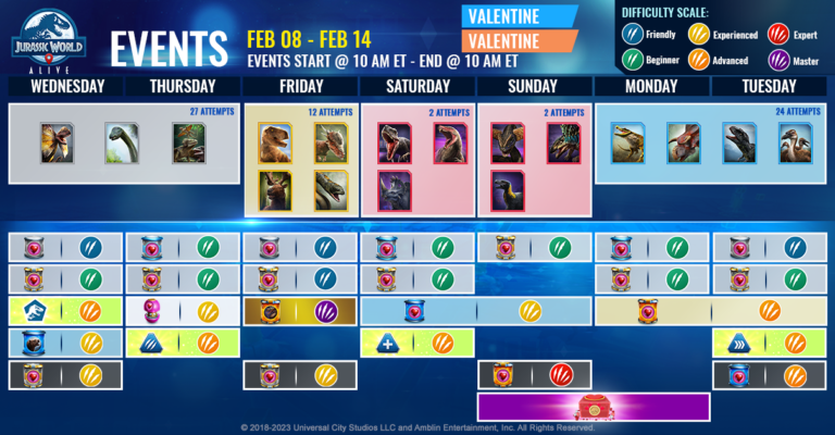 Valentines Part 1 - Jurassic World Alive