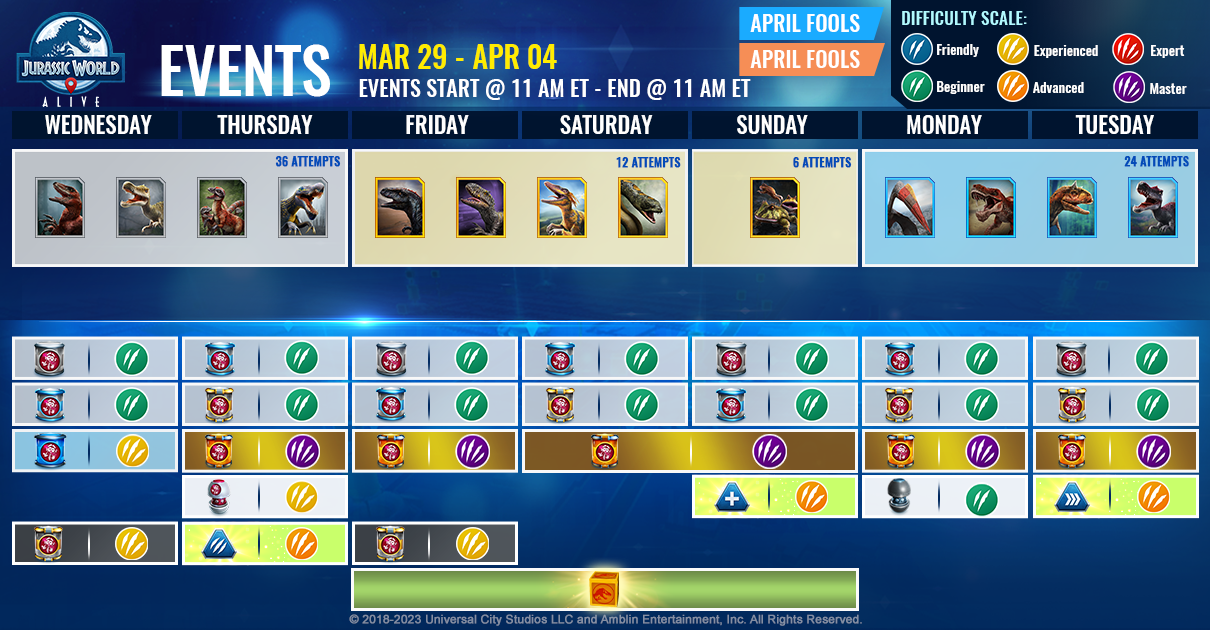 April Fools! - Jurassic World Alive