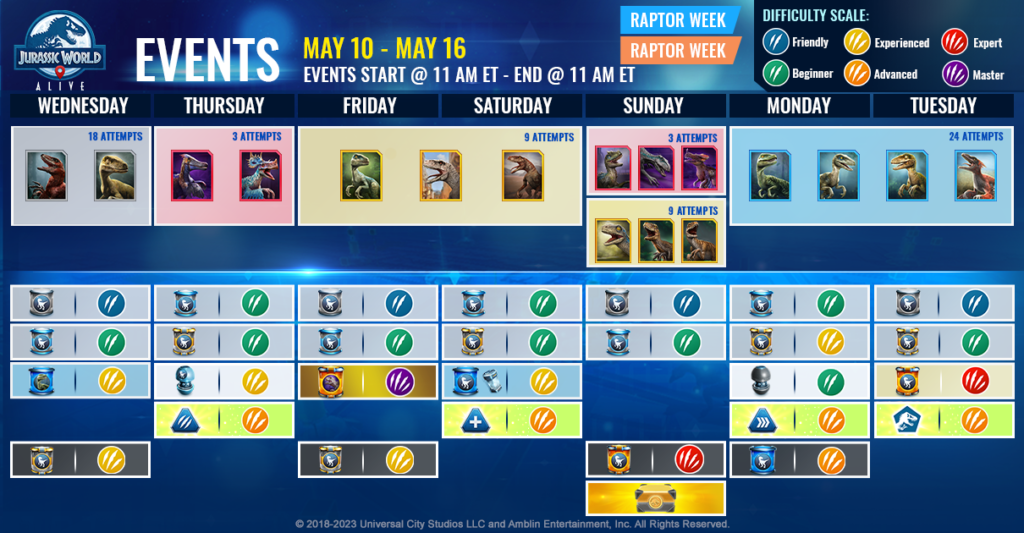 Raptor Week - Jurassic World Alive