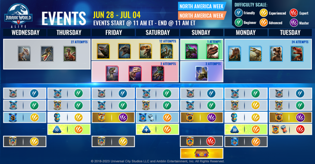 North America Week - Jurassic World Alive