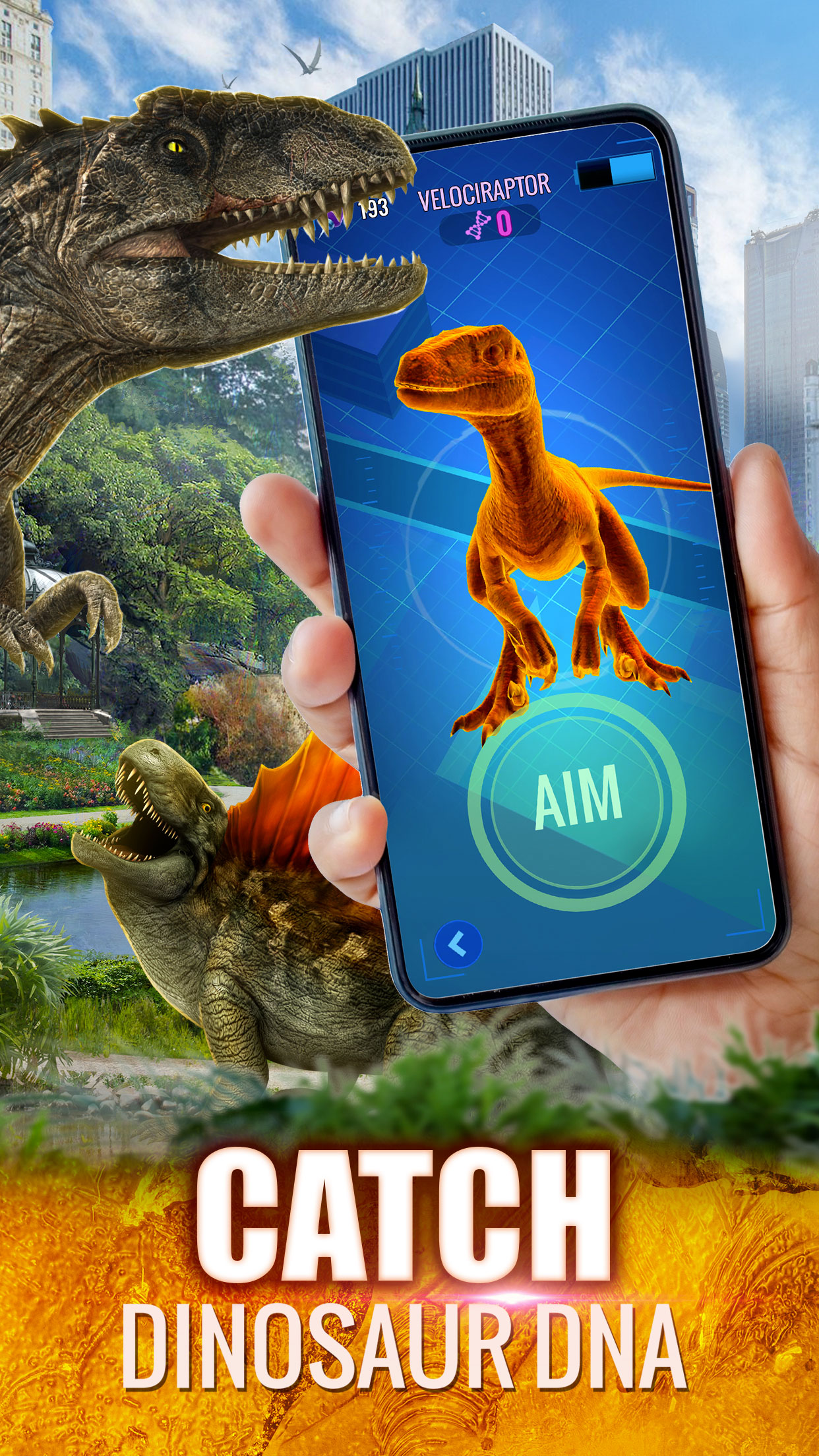 Homepage - Jurassic World Alive