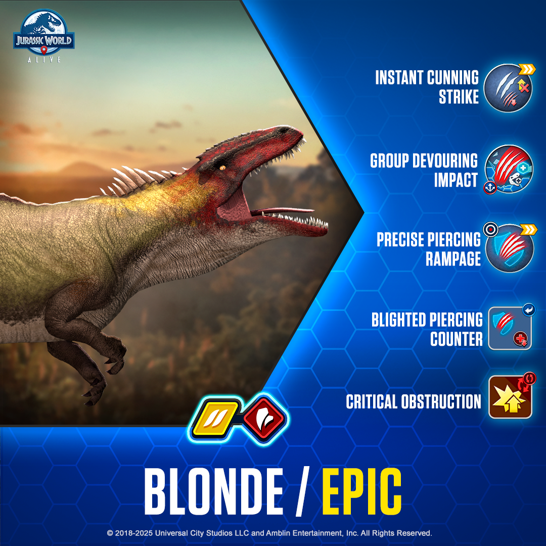 Update 3.11 - The New Year Update - Jurassic World Alive