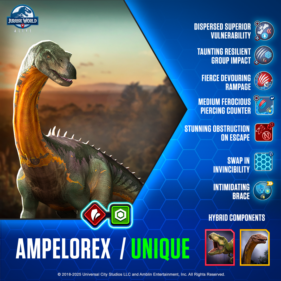 Update 3.11 - The New Year Update - Jurassic World Alive