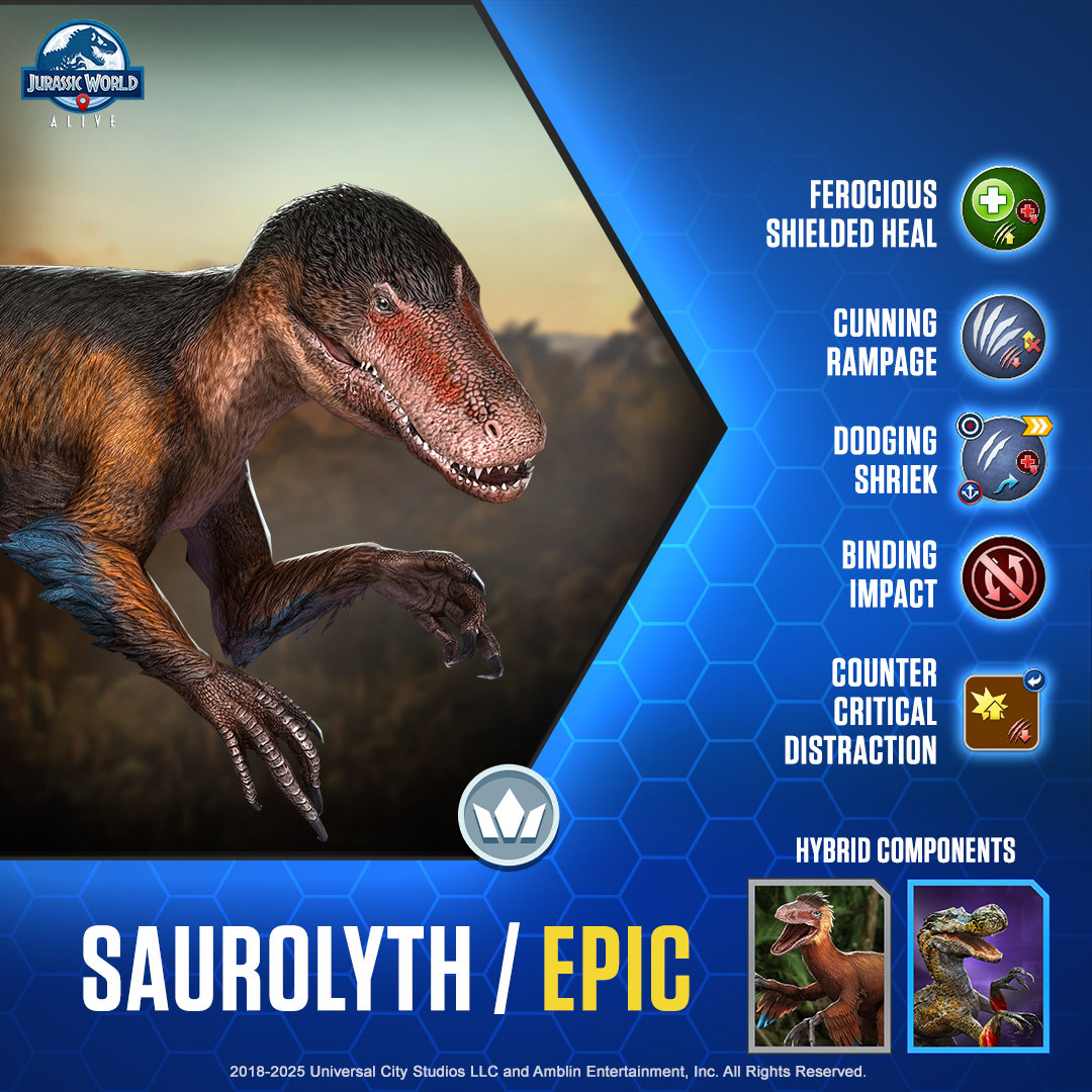 Update 3.13 - The Cerulean Update - Jurassic World Alive