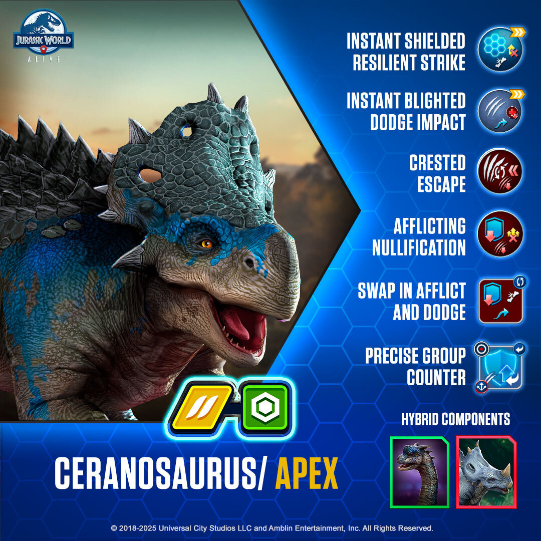 Update 3.13 - The Cerulean Update - Jurassic World Alive