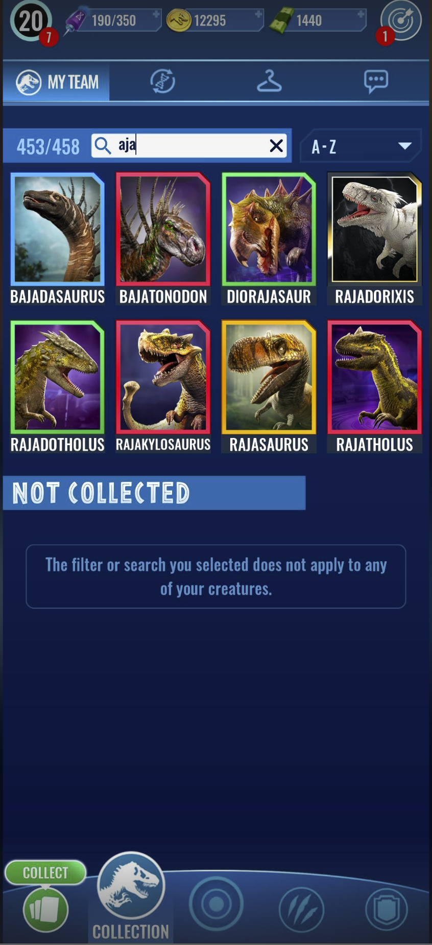Update 3.11 - The New Year Update - Jurassic World Alive